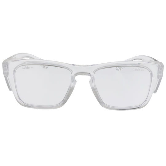 Frost Safety Sunglasses - Clear Frame – Oxide Eyewear