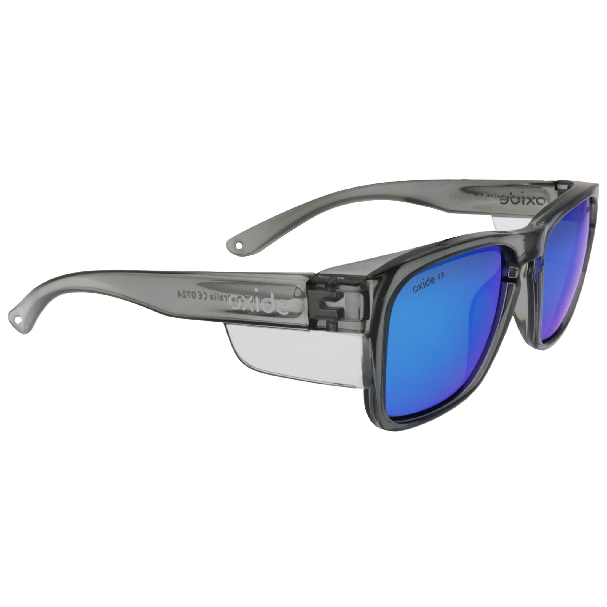 Frost Safety Sunglasses - Grey Frame – Oxide Eyewear